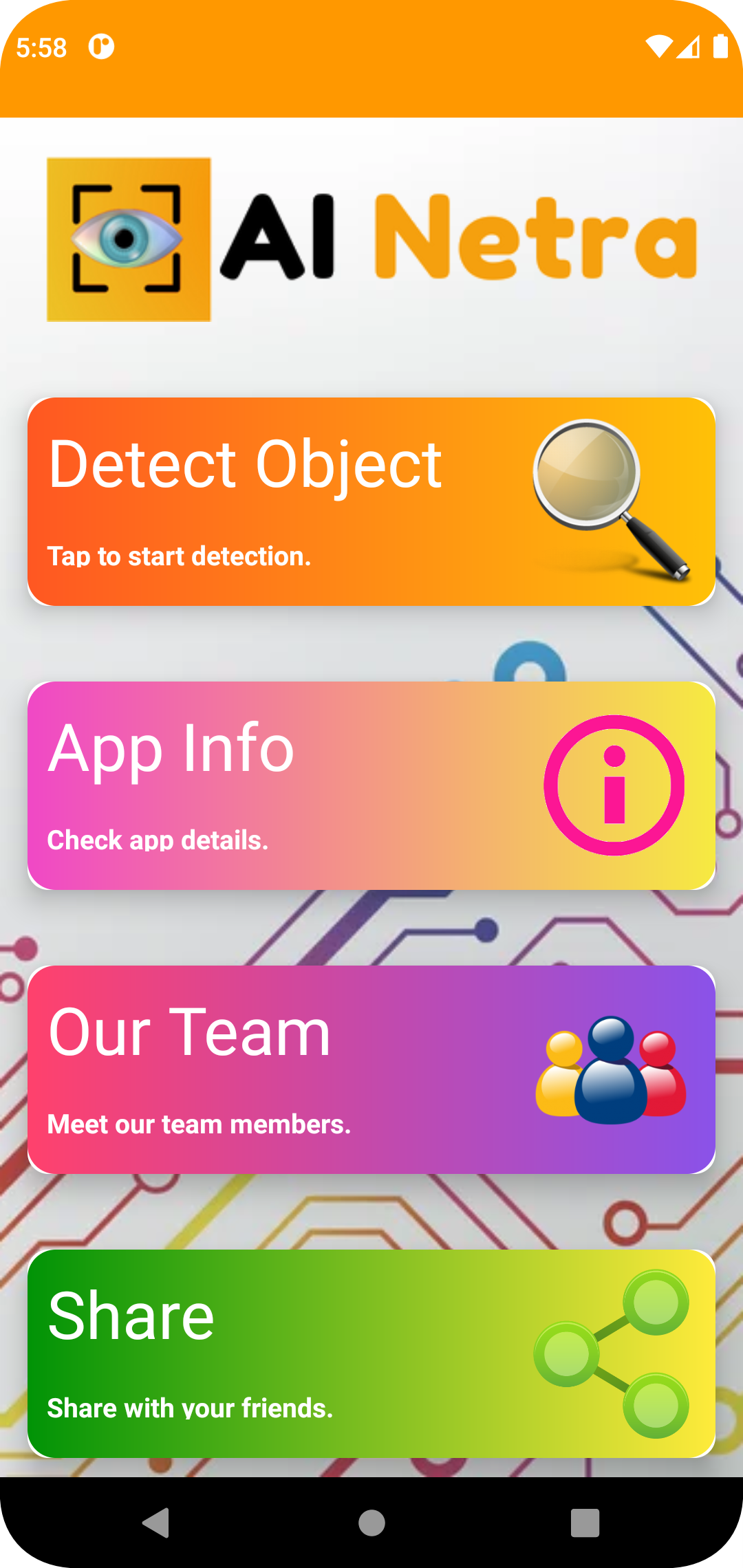 AI Netra : Detect objects on your MOBILE.